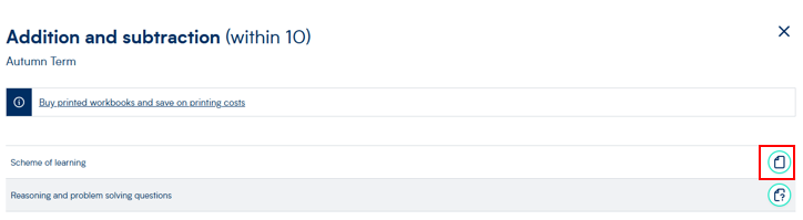 Accessing our Maths schemes of learning