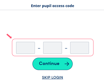 How do pupils access an assigned quiz?