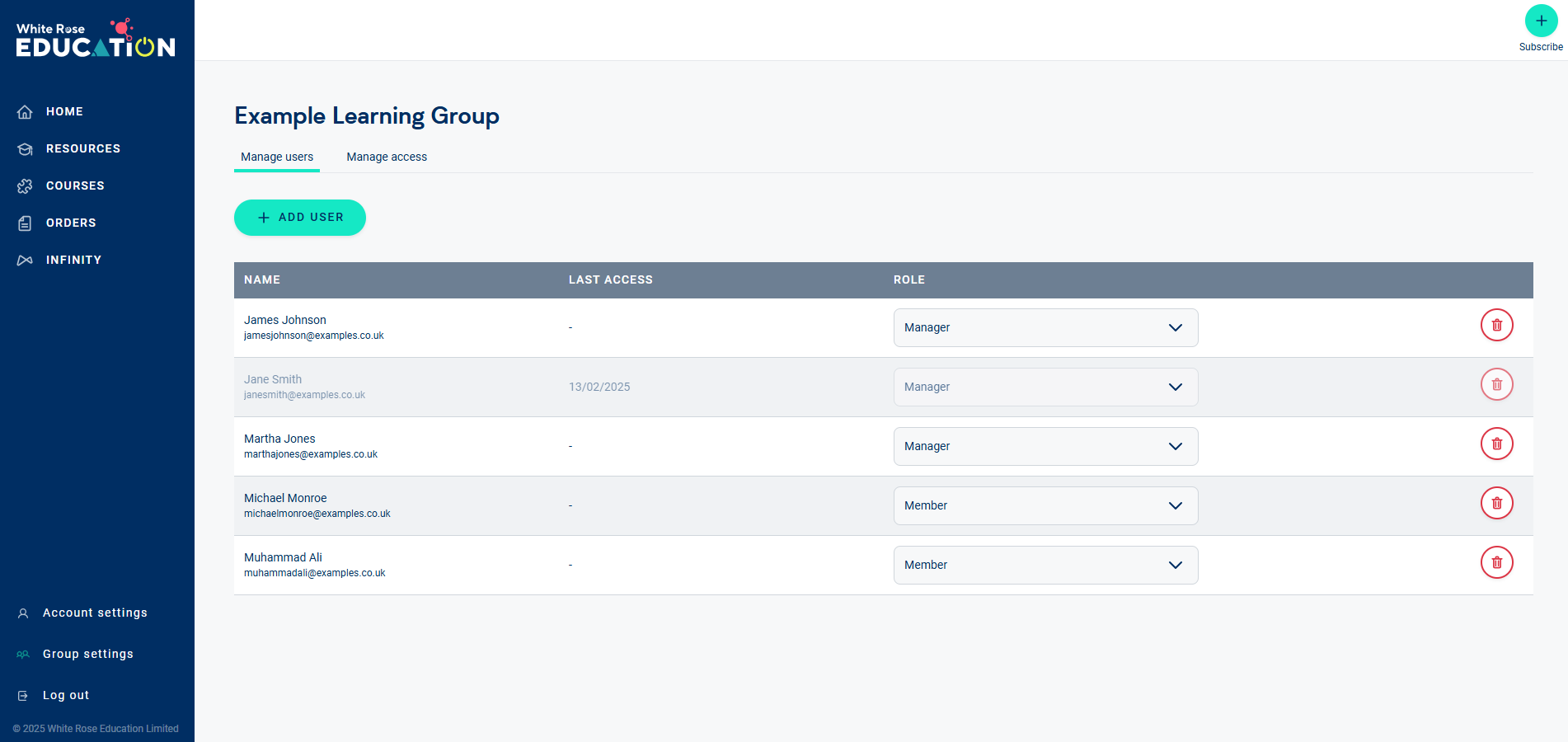 Introducing our new White Rose account area